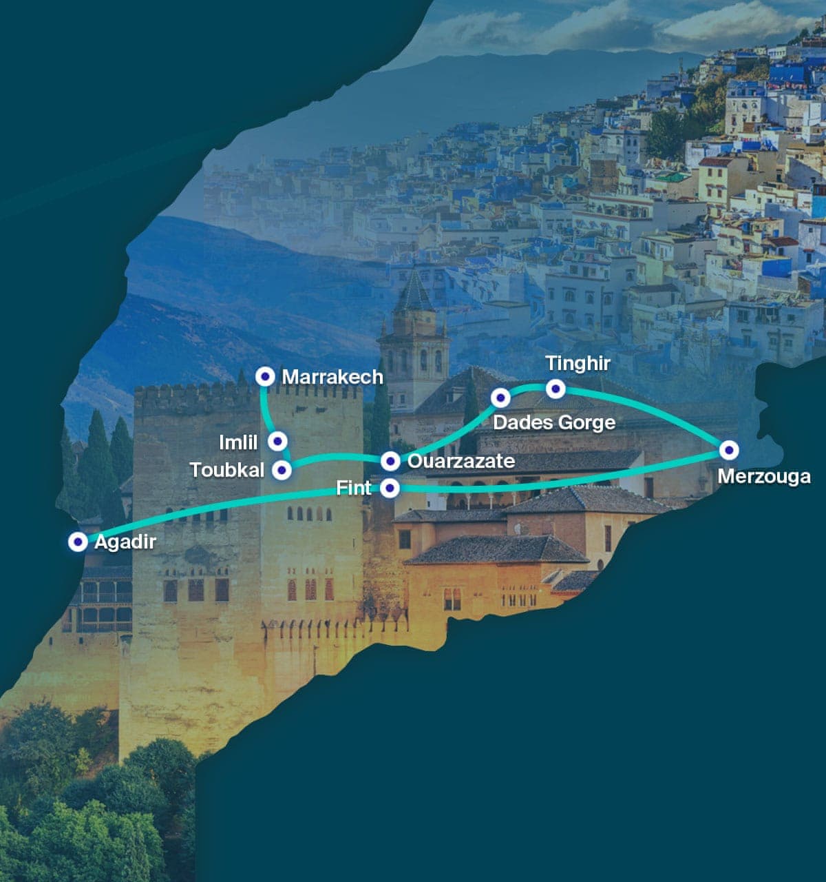 Road trips to discover Andalusia and Morocco